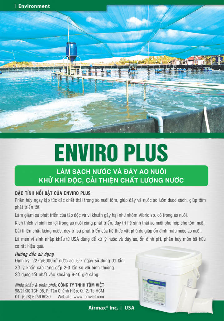 Purpond Enviro Plus - Công ty TNHH Tôm Việt